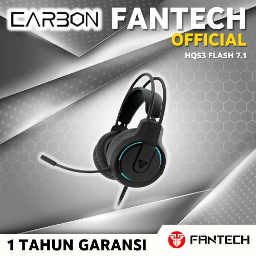 Promo FANTECH FLASH HQ53 USB 7.1 Virtual Surround Sound Gaming Headset ...