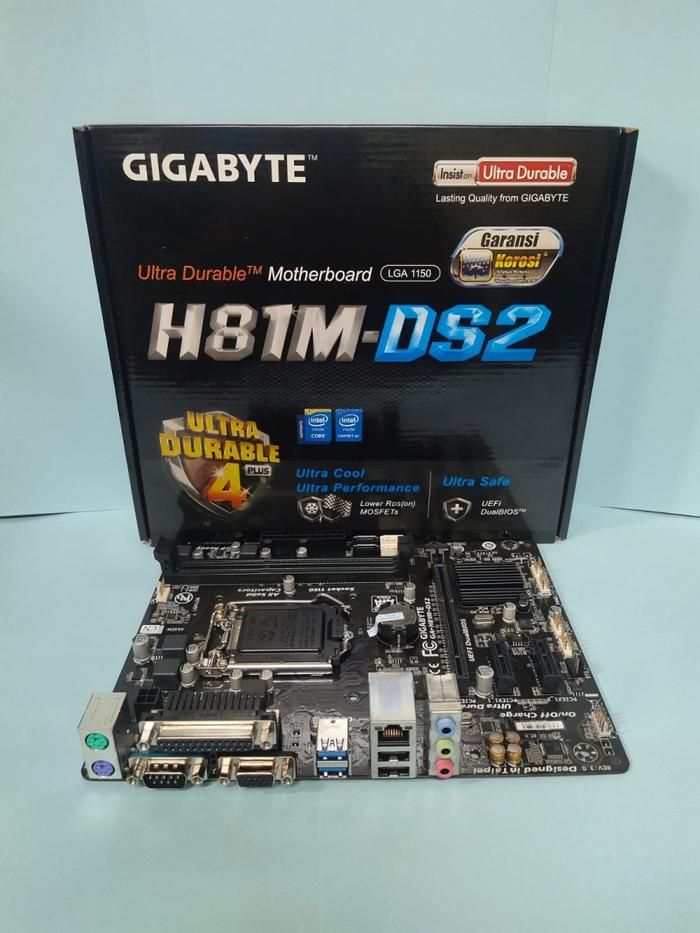 Jual Motherboard Mobo Mainboard Intel LGA 1150 H81 GIGABYTE MDS2 ...