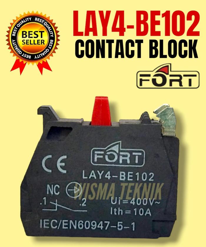 Jual KONTAK BLOK/ CONTACT BLOCK NC FORT LAY4-BE102 - Jakarta Timur ...