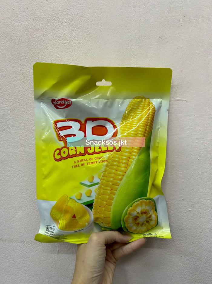 Jual NARAYA 3D CORN JELLY GUMMY 330G - Jakarta Utara - snacksos.jkt ...
