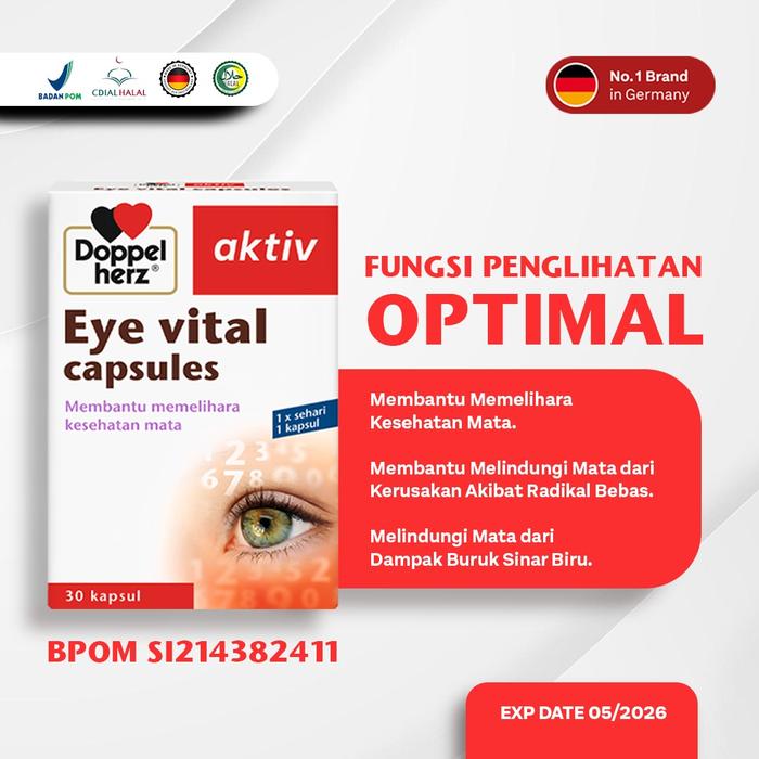 Jual Eye Vital - Vitamin Mata (Isi 30 Kapsul) - Kab. Tangerang ...
