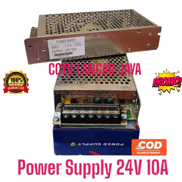 Jual Power suplay 24v 10a ( model jaring)+ Fan - Jakarta Utara - CCTV LANCAR JAYA | Tokopedia