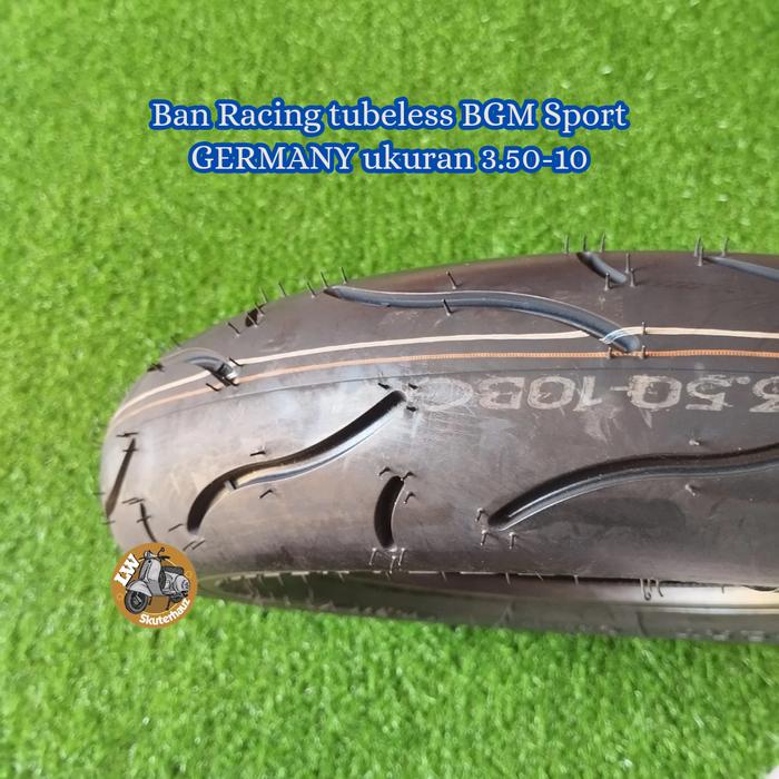 Jual Ban Racing tubeless BGM Sport GERMANY ukuran 3.50-10 - Jakarta ...