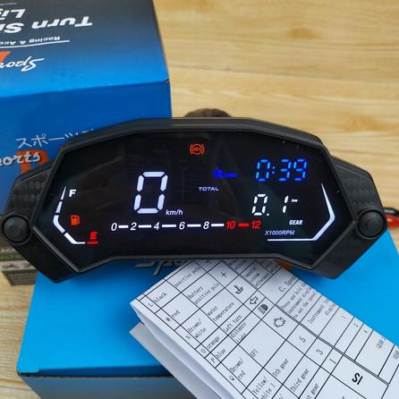 Jual Spidometer Speedometer Motor Ninja Mono Digital FulLed Lampu ...