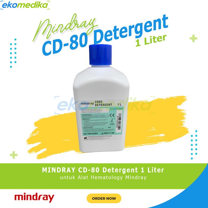 Jual MINDRAY CD-80 Detergent 1 Liter / Detergen Hematology Laboratorium - Jakarta Timur - Eko ...