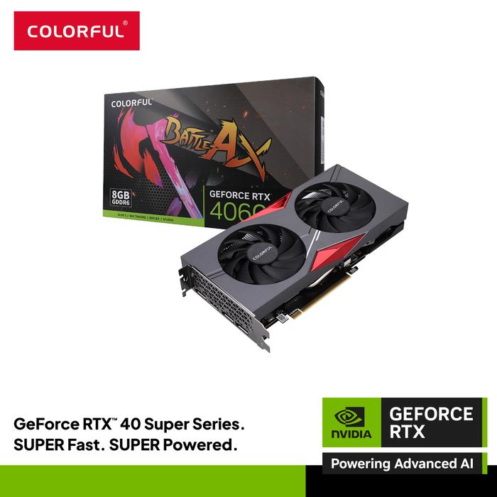Jual Colorful iGame GeForce RTX 4060 NB Duo 8GB GDDR6 - RTX4060 NB DUO ...