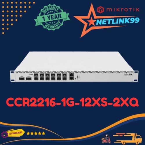 Jual MikroTik CCR2216-1G-12XS-2XQ | Cloud Core Router CCR2216 1G 12XS ...