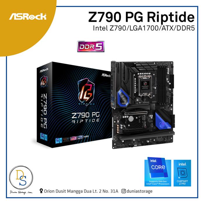 Promo ASROCK Z790 PG Riptide | Intel Z790 LGA 1700 Gaming Motherboard ...
