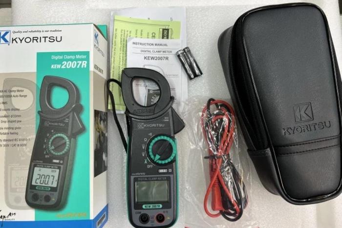 Jual KYORITSU 2007R TANG AMPERE / CLAMP METER AC A 600.0/1000A (Auto ...