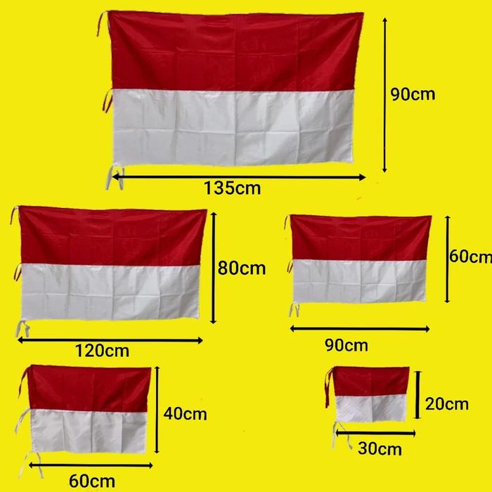 Jual bendera merah-putih, bendera tiang, bendera kantor, bendera ...