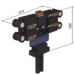 Jual Current Collector 95JD-5/40 Enclose Busbar 5Pole 40Ampere Power ...