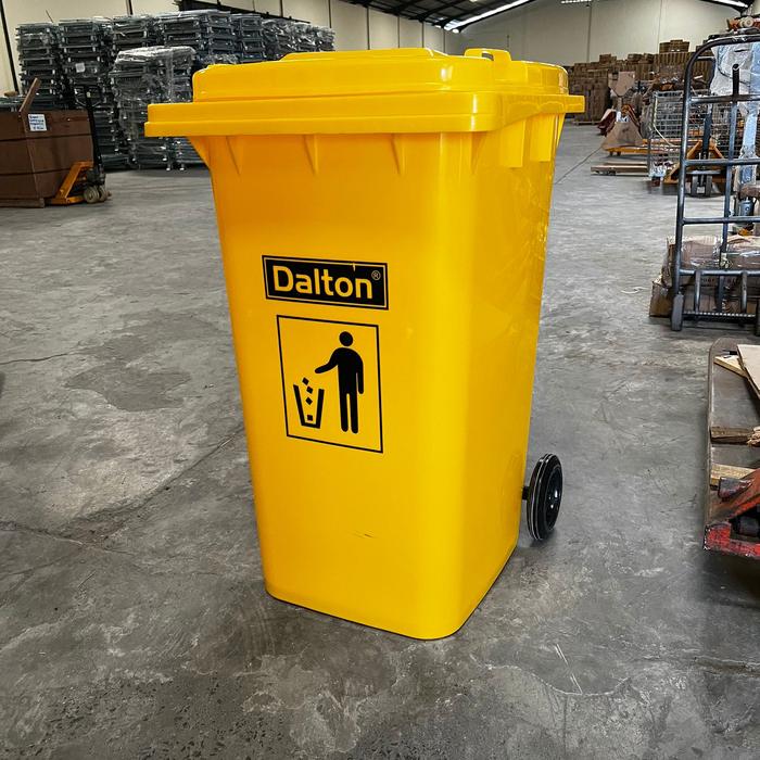 Jual Tempat sampah 120 liter DALTON Trash bin outdoor 120 liter Dustbin roda PLASTIK HDPE ...