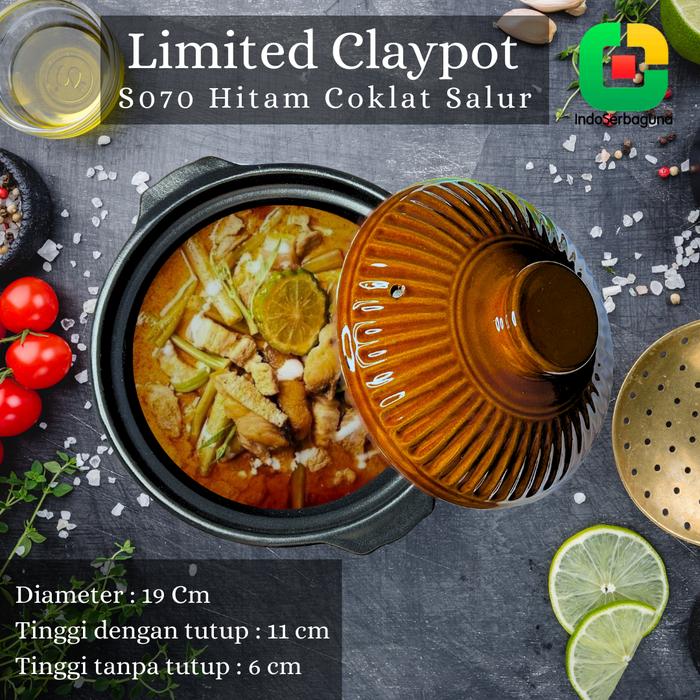 Jual PROMO CLAYPOT MASAK / PANCI TANAH LIAT/CLAYPOT SAPO CEPER - S070 ...