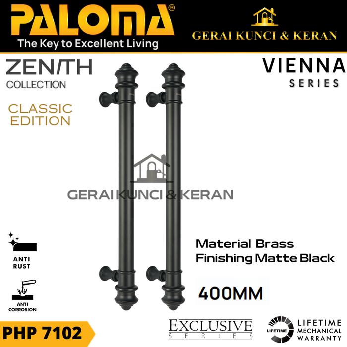 Jual Paloma PHP 7102 Pull Handle Tarikan Gagang Pintu 400MM Vienna ...