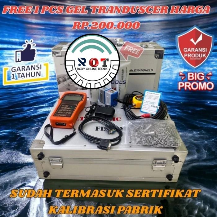 Jual Ultrasonic flow meter TUF2000H LiQuid Water tester 50-700mm TUF ...