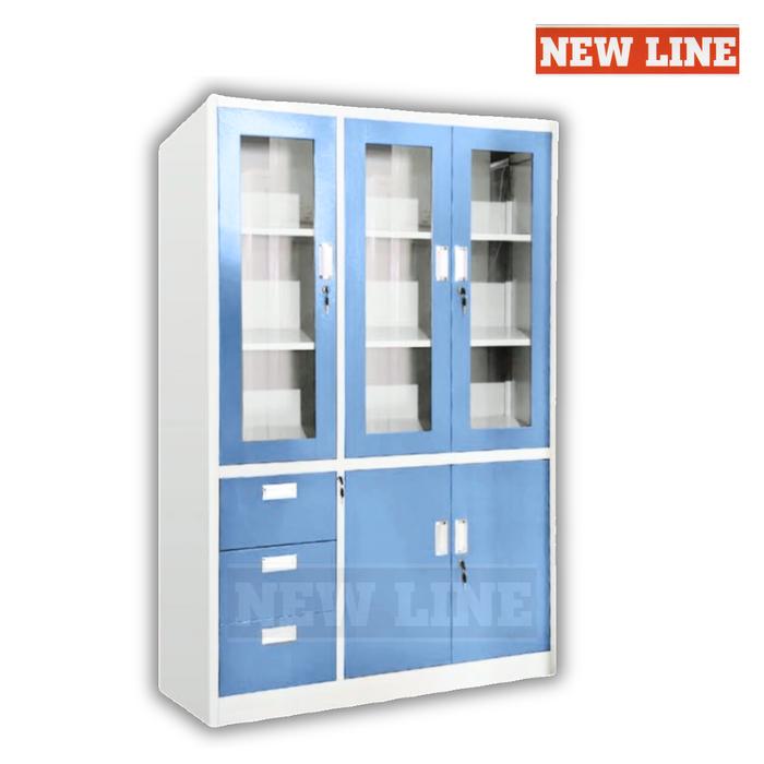 Jual New Line - AJ 502 - Lemari Arsip Kantor 5 Pintu Swing / Lemari ...