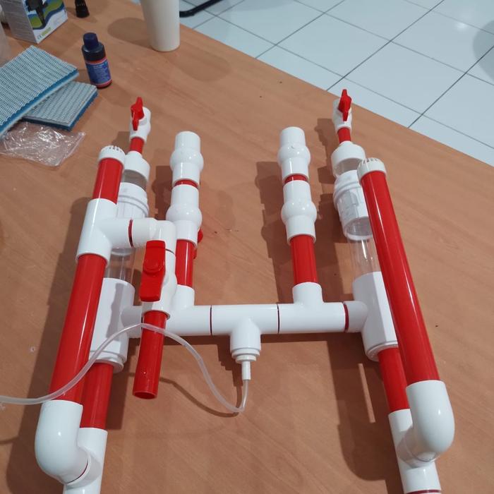Jual overflow sumpfilter double input dan doubel tabung pipa 32, tabung ...