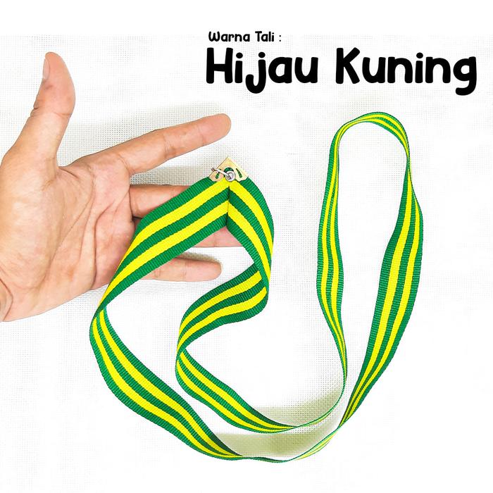 Jual TALI MEDALI LEBAR 3CM SUDAH TERPASANG SIKU TANPA MINIMAL ORDER ...