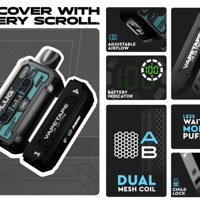 Jual VAPETAPE UNPLUG STARTER KIT 12K PUFFS DISPOSABLE - Jakarta Selatan ...