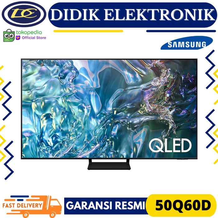 Promo Samsung 50Q60D Smart TV 50 Inch QLED 4K Q60D NEW (2024) QA50Q60DAKXXD 50Q60C Cicil 0% 3x ...