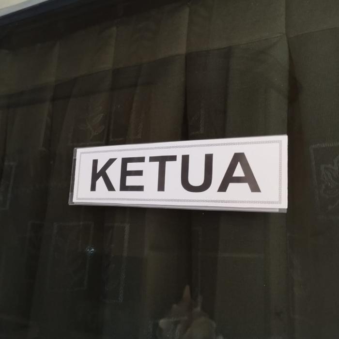 Jual PAPAN NAMA GANTUNG / PAPAN NAMA KELAS / PAPAN NAMA RUANGAN / NAME ...