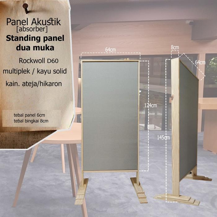 Jual Panel akustik absorber standing "Dua Muka" - Kota Depok - mitra ...