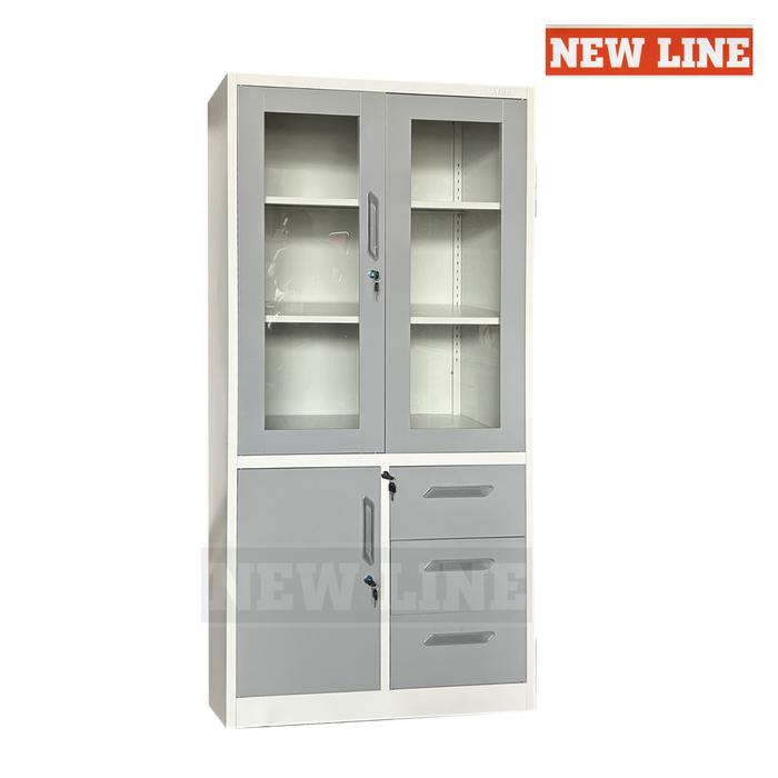Jual New Line - B 313 - Lemari Arsip Kantor Pintu Swing / Lemari Besi ...