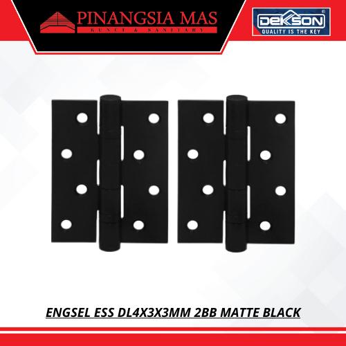 Promo Engsel Pintu Dekkson ESS DL 4X3X3MM 2BB Matte Black - Jakarta ...