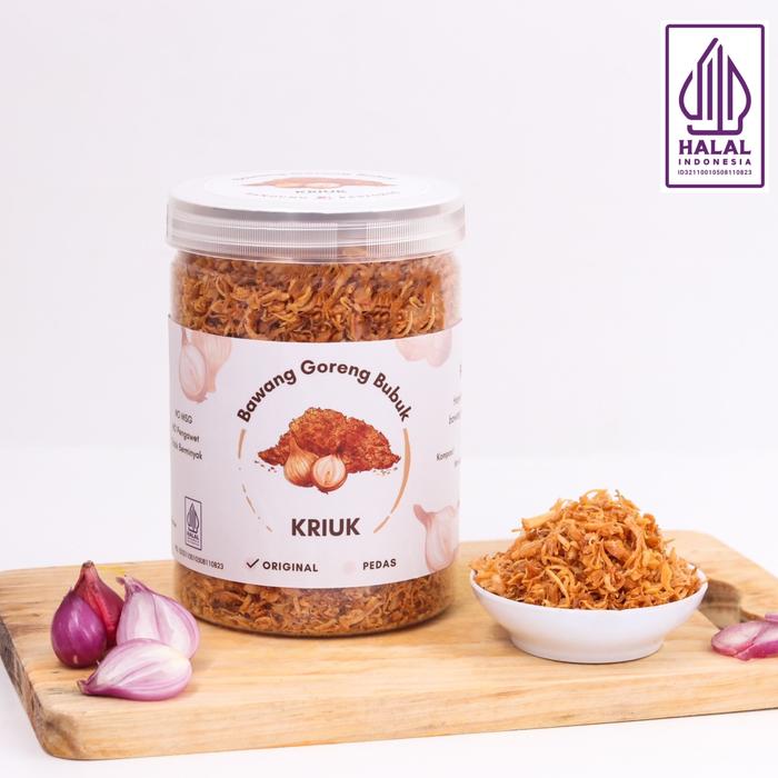 Jual BAWANG GORENG BUBUK TOPLES 200 gr - Kota Bandung - BANDUNG RESTOKOE | Tokopedia