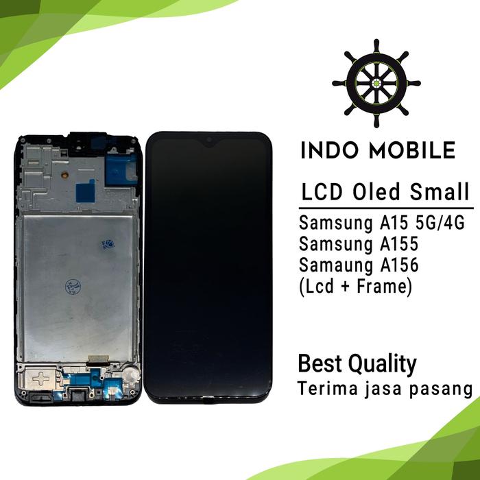 Jual LCD SAMSUNG A15 5G / 4G A155 A156 OLED SMALL + FRAME - Jakarta ...