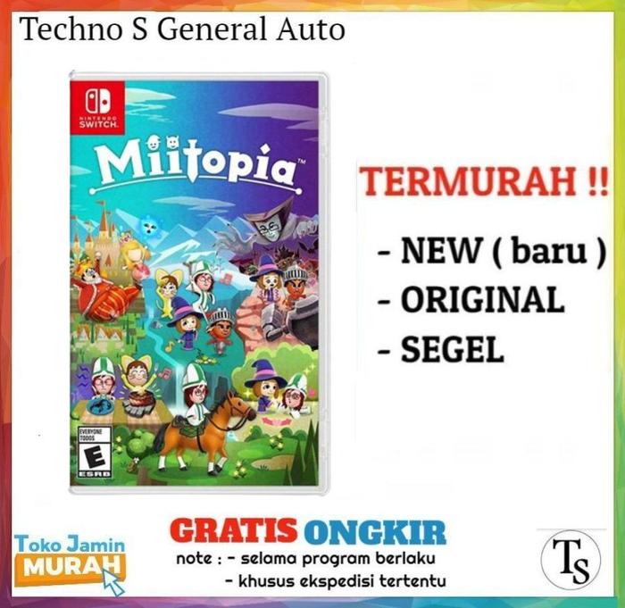 Jual Kaset Nintendo Switch Miitopia - Jakarta Selatan - Techno S General Auto - TSGA | Tokopedia