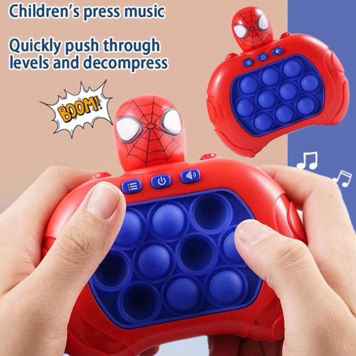 Jual Mainan Pop it Elektronik elektrik push pop bubble fidget toy game ...