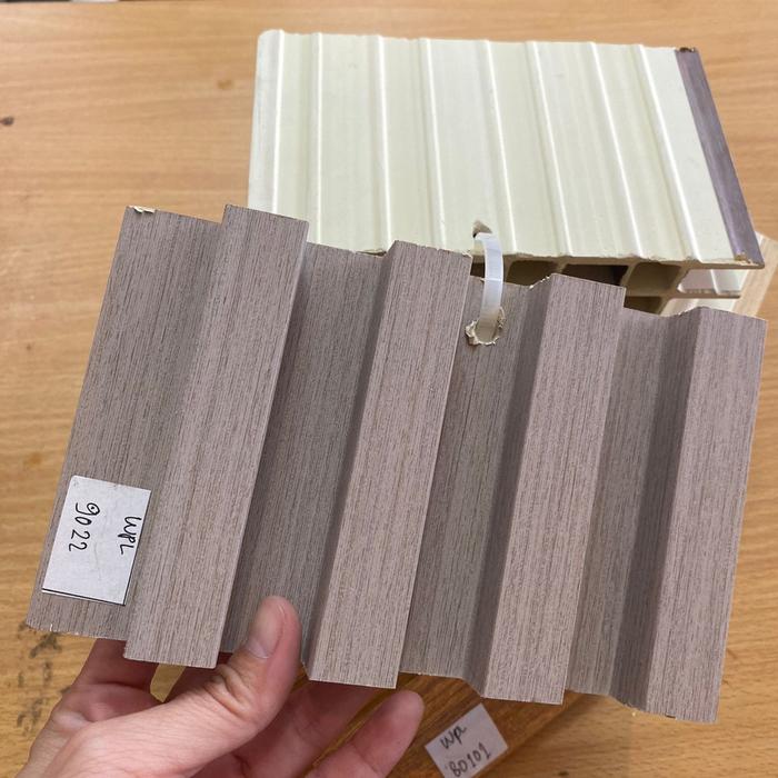 Jual wpc wall panel dinding motif kayu wallpanel wpc kisi kisi WPL ...