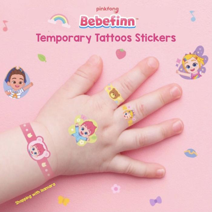 Jual Pinkfong Bebefinn Tattoos Stickers / Skin Sticker - Kota Tangerang ...