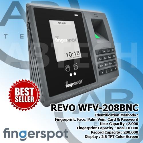Jual Mesin Absensi Fingerspot Revo WFV-208 BNC | Fingerspot WFV 208 BNC - Jakarta Pusat - AB ...