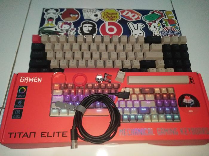 Promo gamen titan elite mechanical keyboard - Kab. Bogor - OUR STORE ...