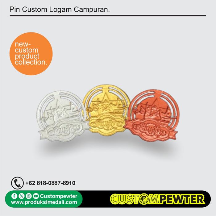 Jual Pin Logo Kuningan Custom | Pin Cor Custom - Kota Bandung ...