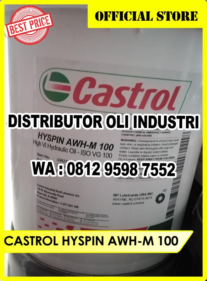 Jual CASTROL HYSPIN AWH-M 100 ( HYDRAULIC OIL ISO VG 100 ) - Kota ...