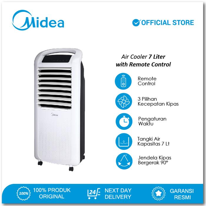 Promo Midea Air Cooler 7 Liter - AC200-W - 3 In 1 Cooler-Purifier ...