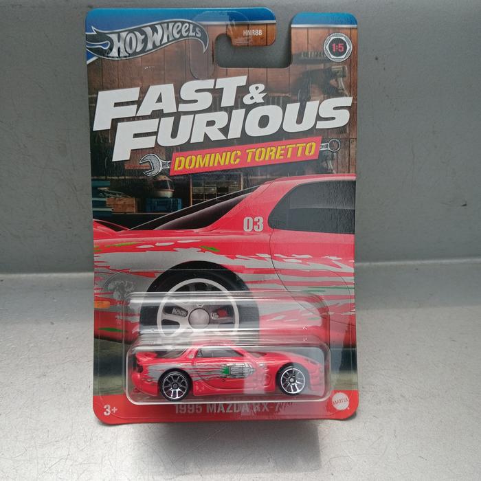 Jual hot wheels fast & furious dominic toretto series 95 mazda rx7 ...