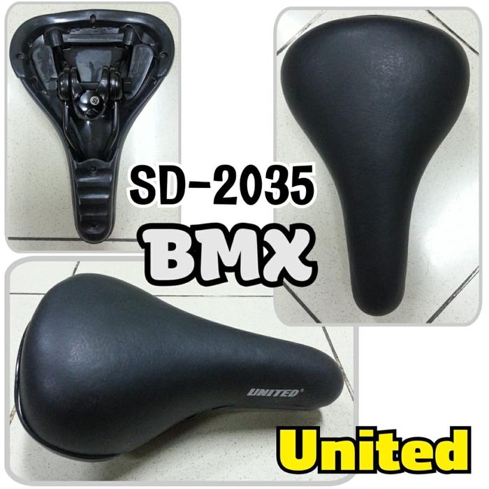 Jual Sadel Sepeda BMX Jumper United 2035 hitam saddle Sepeda - Jakarta ...