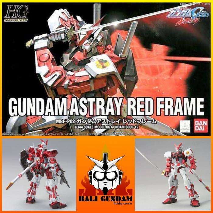 Jual HG 1/144 MBF-P02 GUNDAM ASTRAY RED FRAME - Kota Denpasar - BALI GUNDAM HOBBY CORNER | Tokopedia