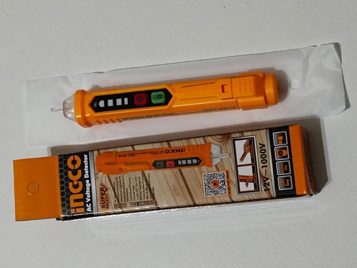 Jual Tespen Elektrik AC / Detector Voltage AC Ingco VD100026 ( 12-1000 ...
