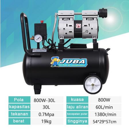 Jual Air Compressor 30 liter Kompressor Angin 800W Kompresor Udara ...
