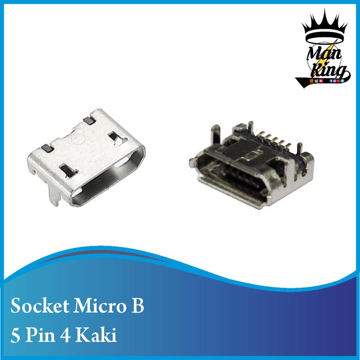 Jual socket micro usb 5pin tipe b konektor female - Kota Surabaya ...