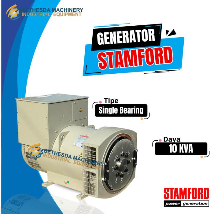 Jual Stamford Generator 10 KVA 8 Kw Stamford 3 Phase Alternator - Double Bearing - Kota Surabaya ...