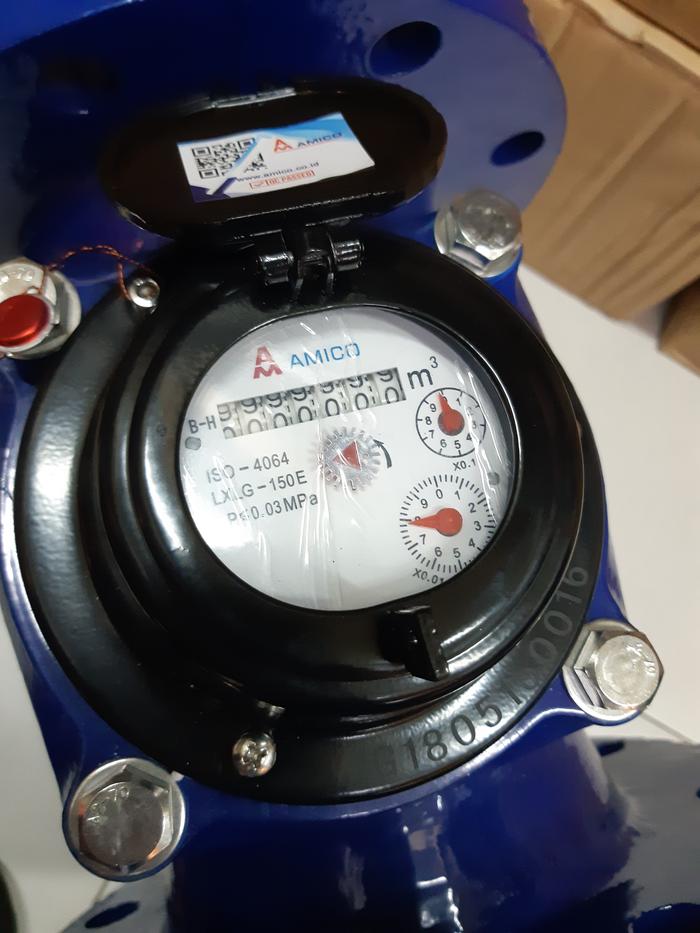 Jual Meteran Air Amico 6 inch Besi plus Kalibrasi metrologi - Jakarta ...
