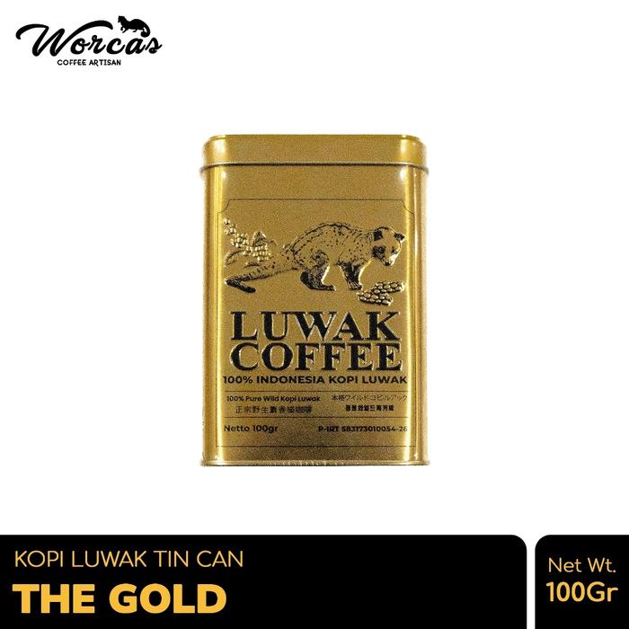 Promo Worcas Kopi Luwak Gold 100gr Tin Can - Kab. Tangerang - Cahayacenterid | Tokopedia