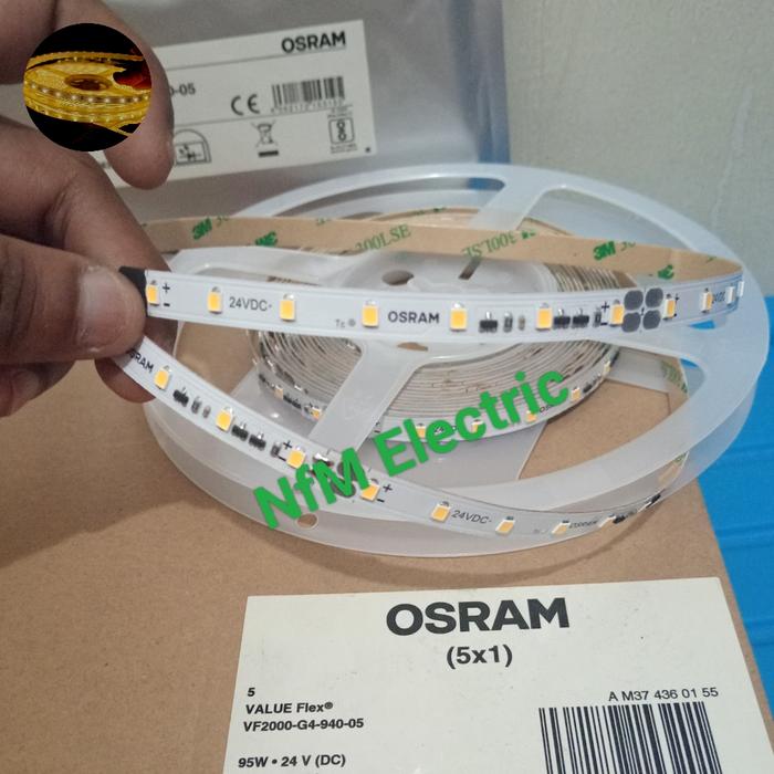 Jual OSRAM LED Strip VF2000-G4-940-05/ Strip Light 24V 19W/Mtr 940 ...