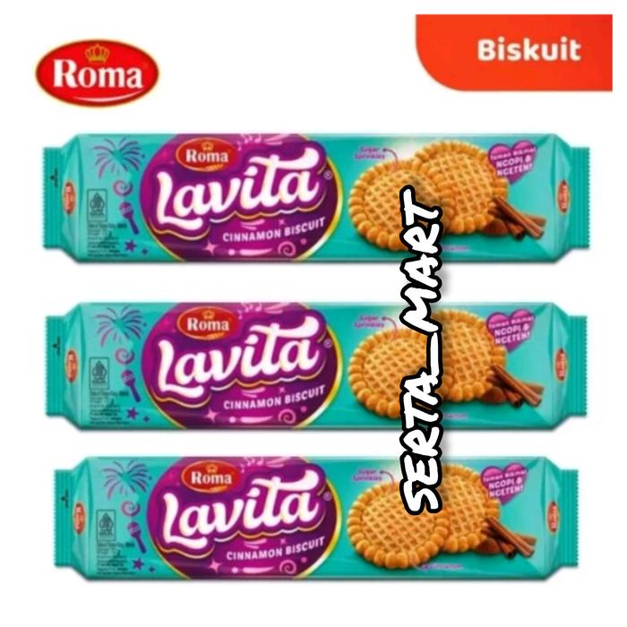 Jual Roma Lavita 72gr - Biskuit Roma Cinnamon & Milk - Biskuit Rasa Kayu Manis - Jakarta Utara ...